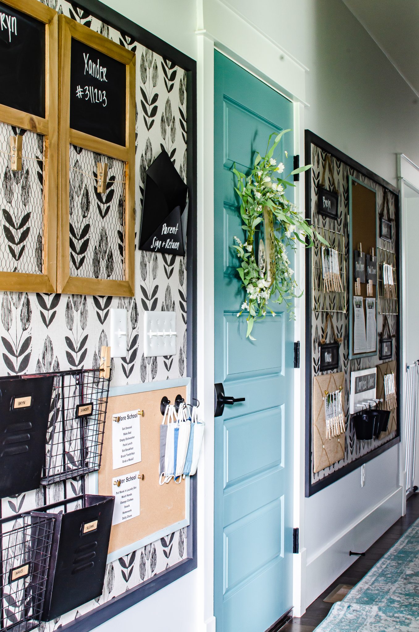 The Ultimate DIY Family Command Center Guide - Haute House Love