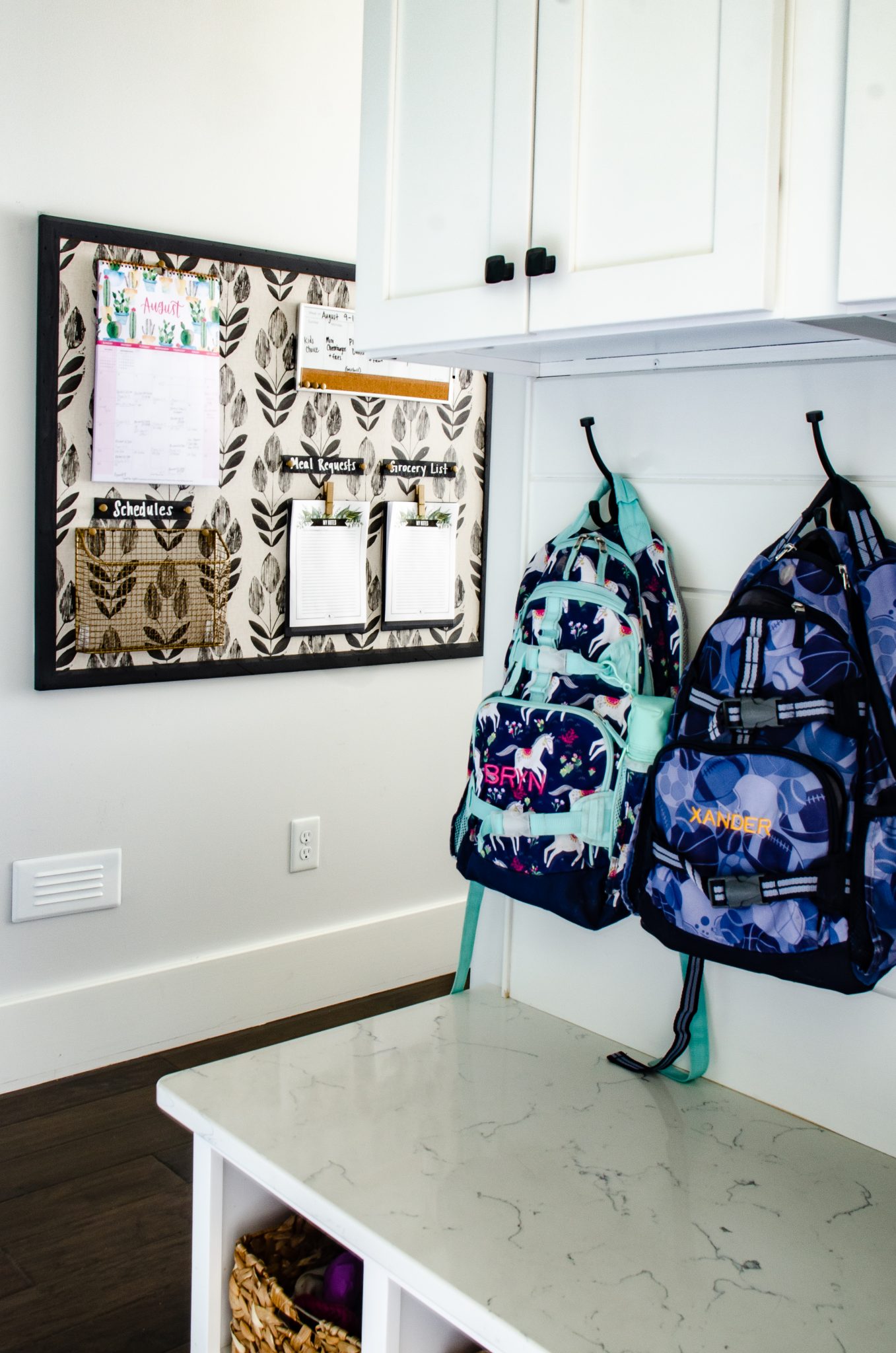 The Ultimate DIY Family Command Center Guide - Haute House Love